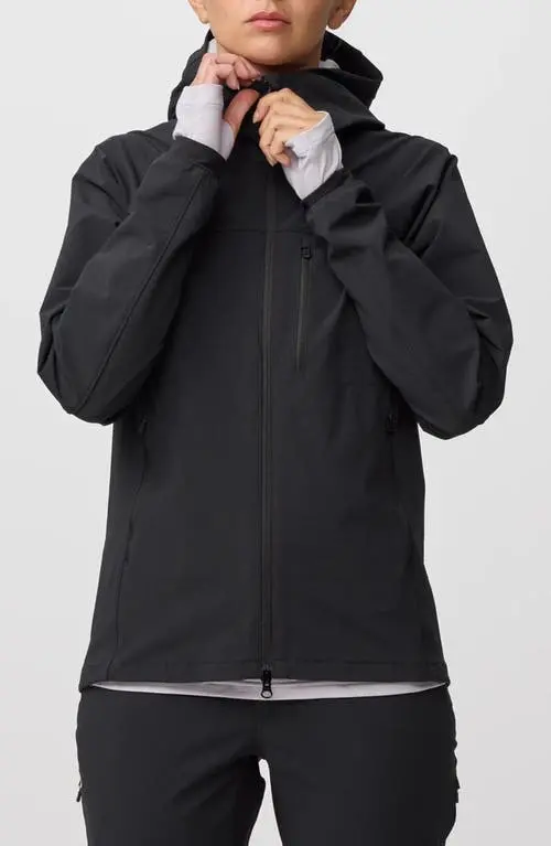 Fjallraven Bergtagen G-1000 Water Resistant Hooded Jacke - Black
