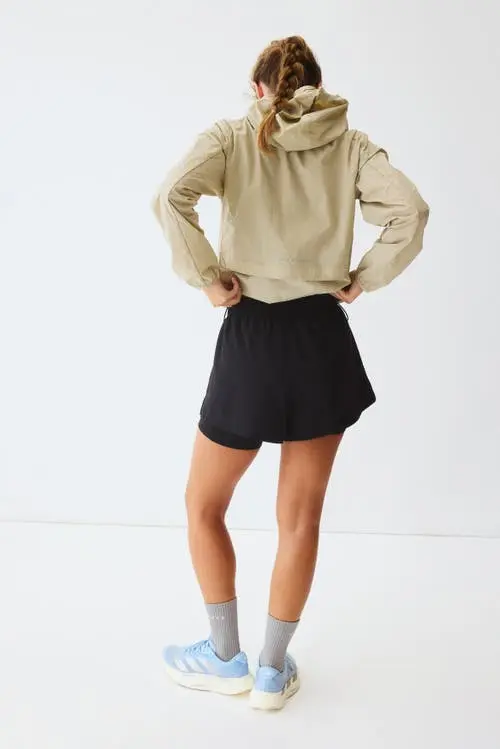 H&m Regular Fit Running Shorts With Drymove
