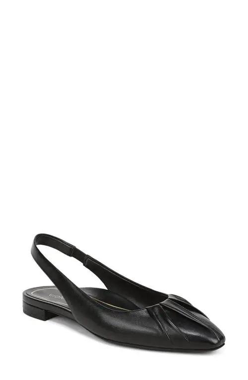 Vionic Gabriella Slingback Flat - Blackleather