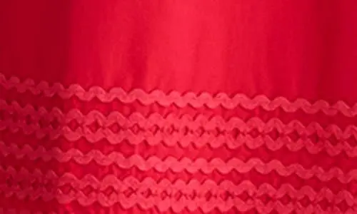 Vineyard Vines Pippa Rickrack Shirtdress - Lighthouse Red