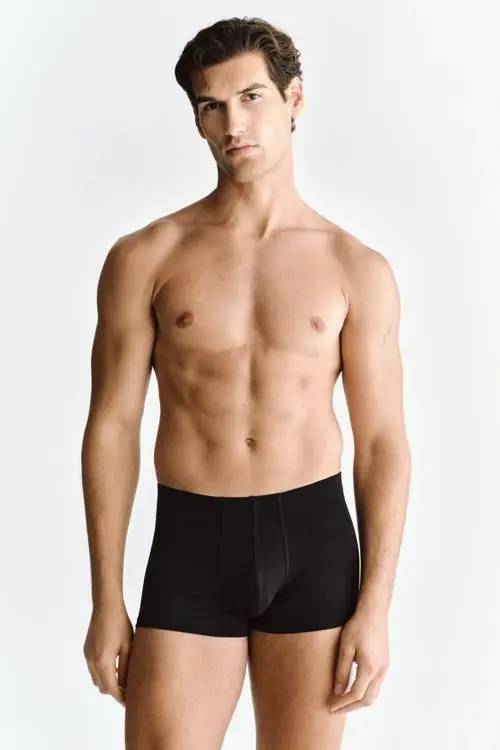 H&m 10-pack Short Cotton Trunks - Black