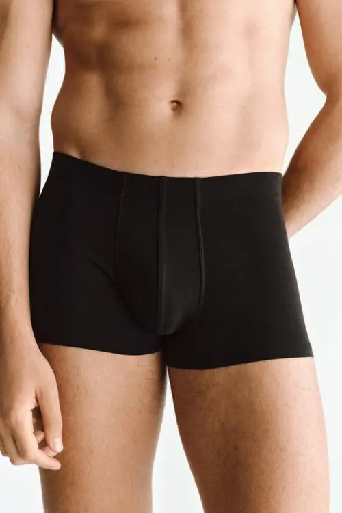 H&m 10-pack Short Cotton Trunks - Black