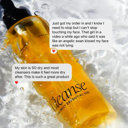 THE DAILY ESSENTIAL CO Cleanse Facial Oil Cleanser - 100ml