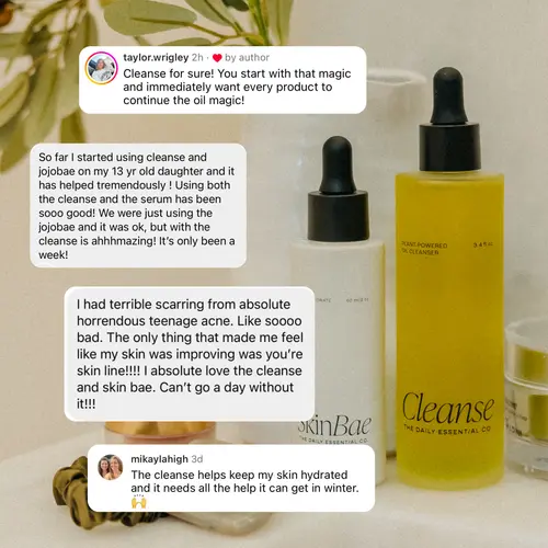 THE DAILY ESSENTIAL CO Cleanse Facial Oil Cleanser - 100ml