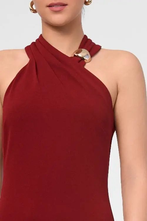 Rachel Rachel Roy Harris Halter Maxi Dress
