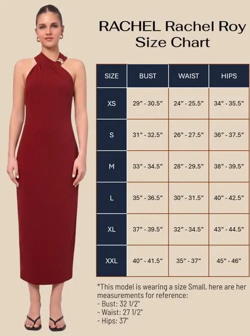 Rachel Rachel Roy Harris Halter Maxi Dress