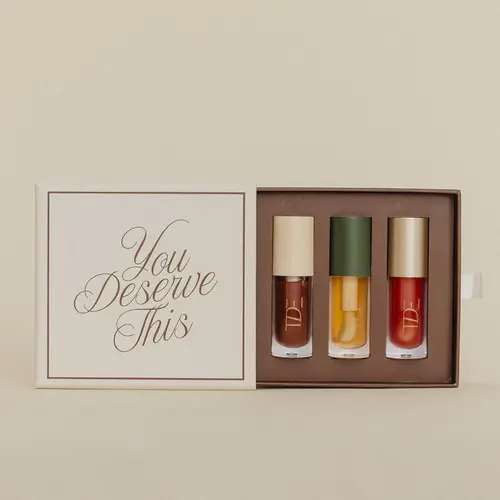 THE DAILY ESSENTIAL CO Luxe Lip Trio Set - None