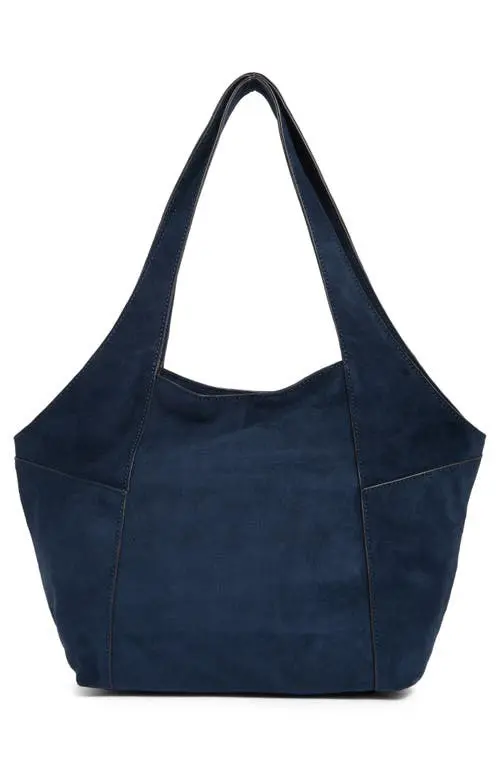 Rag & Bone Small Brayton Suede Shopper - Navy