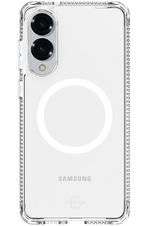 ITSKINS Hybrid_r Magsafe Case For Samsung Galaxy S25 Edge - Clear