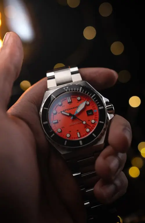 SPINNAKER Dumas Automatic Bracelet Watch - Orange