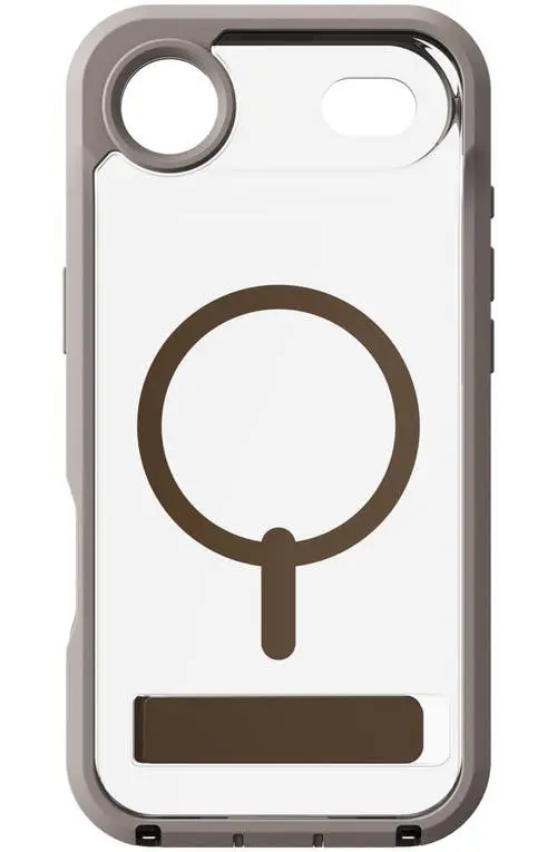 ZAGG Rainier Snap Magsafe Case With Kickstand - Brown
