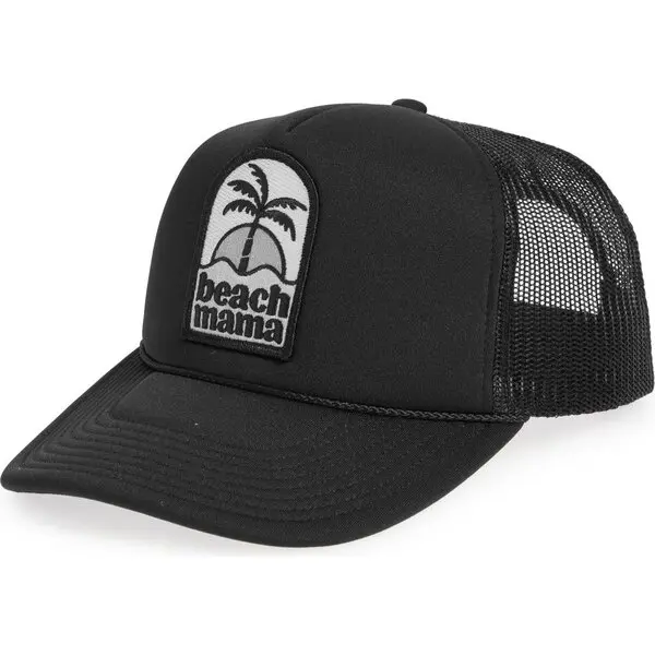 LOCAL BEACH Trucker Hat - Black