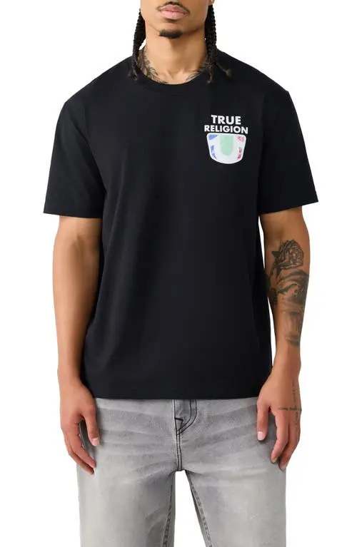 True Religion Buddha Mfg Cotton Graphic T-shirt