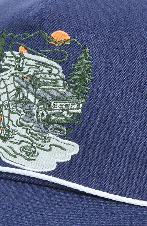 DARK SEAS Off-road Embroidered Baseball Cap - Navy