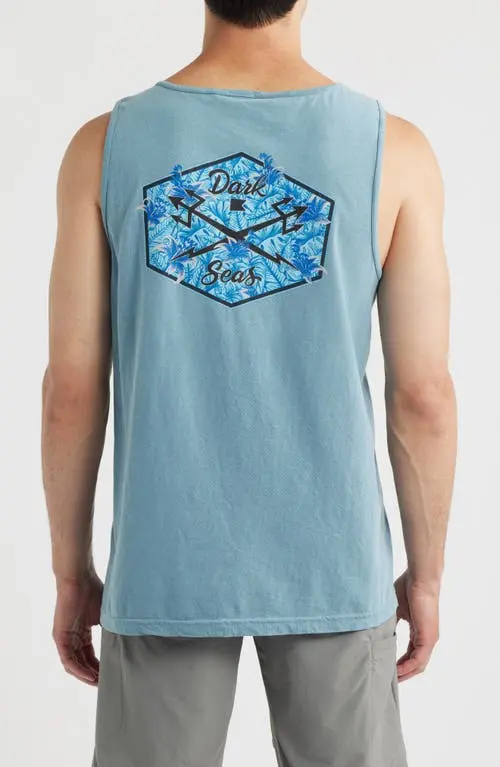 DARK SEAS Bloom Tank - Ice Blue