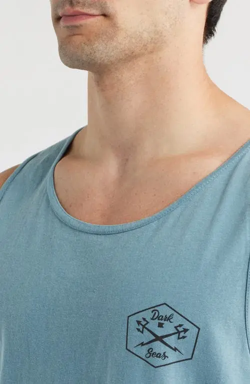 DARK SEAS Bloom Tank - Ice Blue