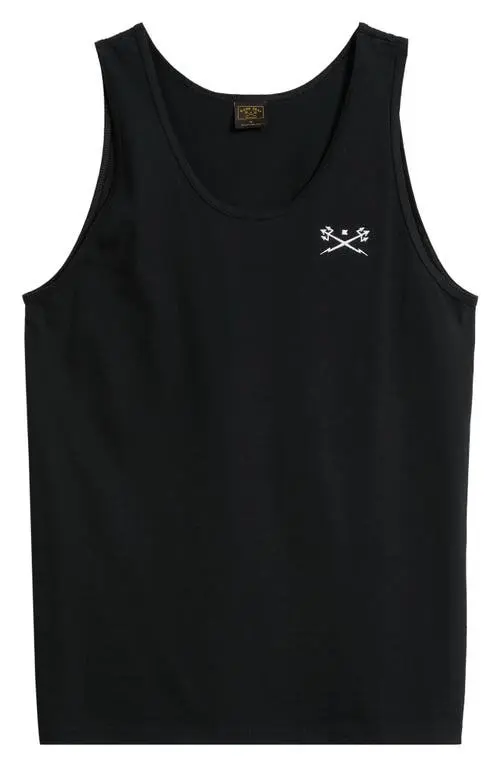 DARK SEAS Go-to Ii Stock Cotton Tank - Black