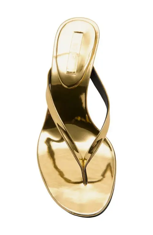 Mango Funnel Heel Flip Flops