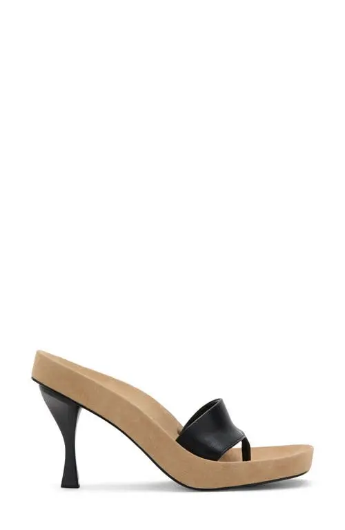 Mango Two Tone Thong Slide Al
