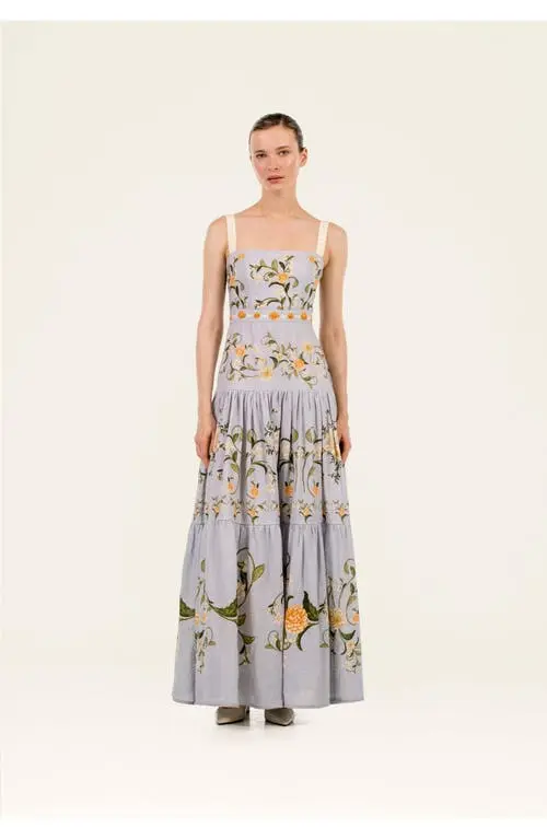 Agua Bendita Lima Valle Maxi Dress