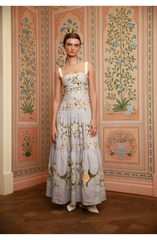 Agua Bendita Lima Valle Maxi Dress