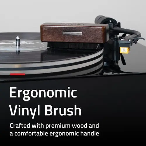 FLUANCE Vinyl Record Anti-static Carbon Fiber Brush