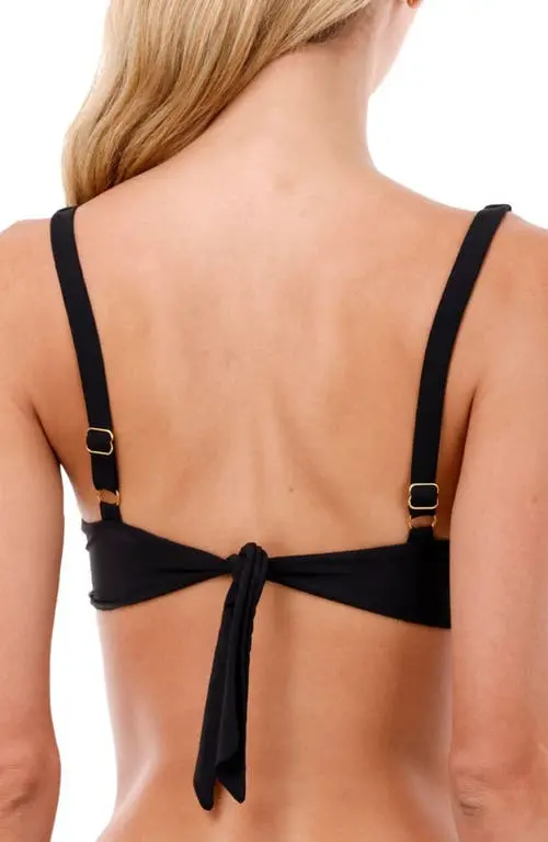 MALAI Knotted Bikini Top
