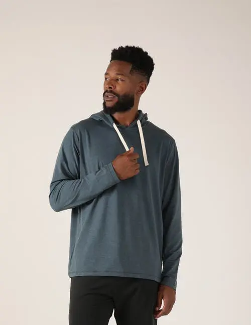 GLYDER Bedford Hoodie - Slate Marble