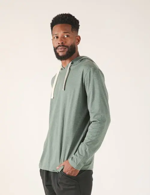 GLYDER Bedford Hoodie - Smoky Basil