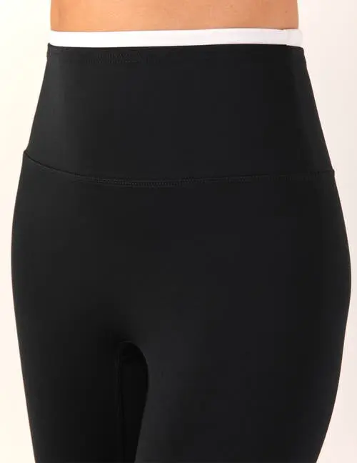GLYDER Vault Legging - Black/white