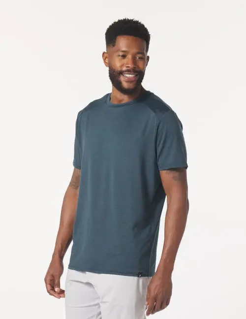 GLYDER Salton 2.0 Short Sleeve T-shirt - Slate