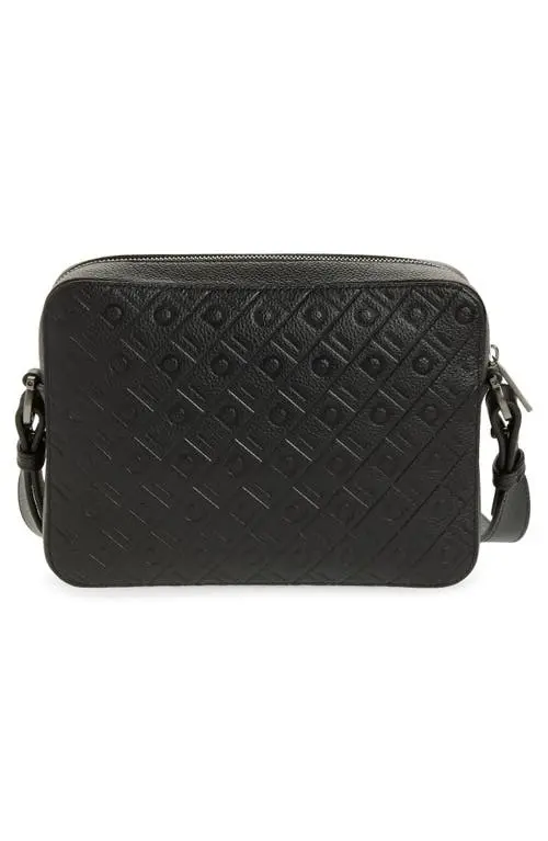 FERRAGAMO Embossed Gancini Shoulder Bag