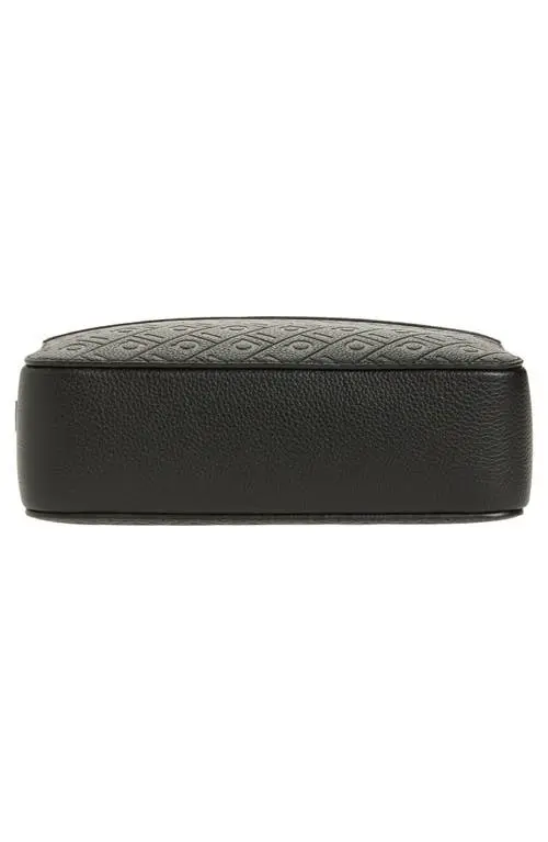 FERRAGAMO Embossed Gancini Shoulder Bag