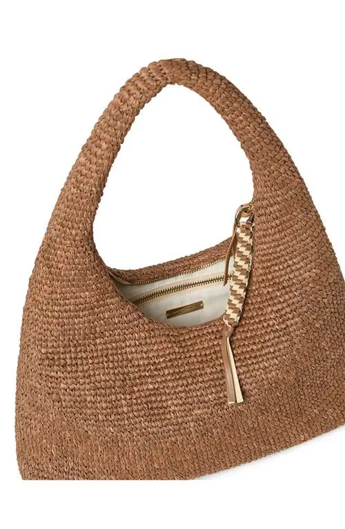 LOEFFLER RANDALL Willow Raffia Hobo Bag