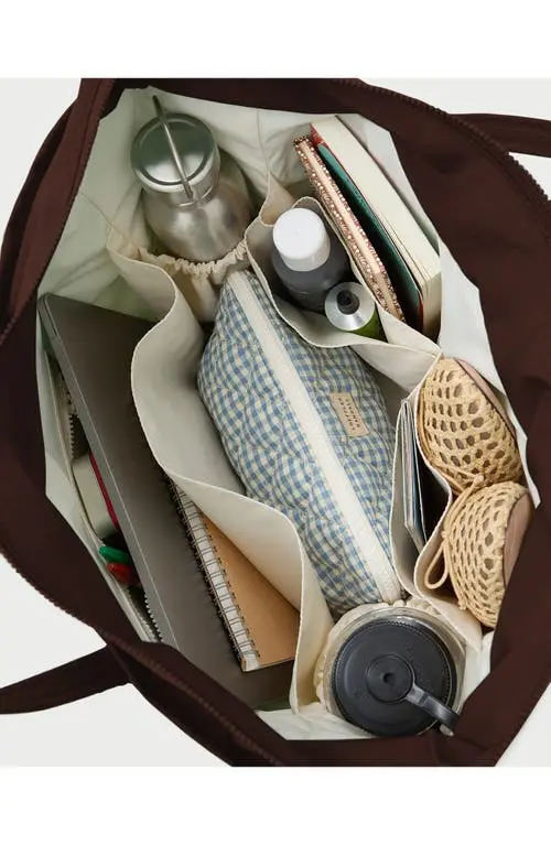 LOEFFLER RANDALL Dina Travel Tote - Chocolate
