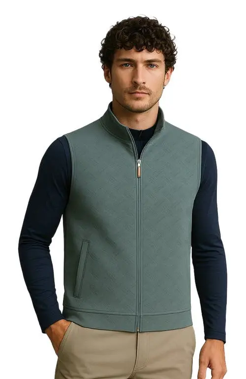 COLE HAAN GOLF APPAREL Artisan Vest - Trellis