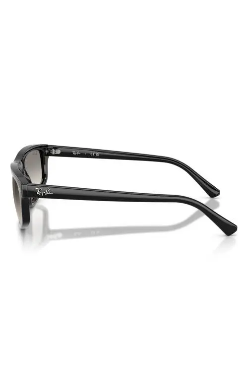 Ray-ban 59mm Gradient Geometric Sunglasses