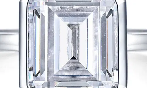 Lafonn Emerald Cut Simulated Diamond Ring