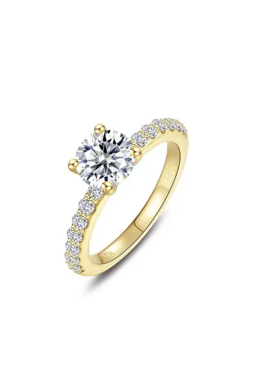 Lafonn Diamond Engagement Ring - Gold