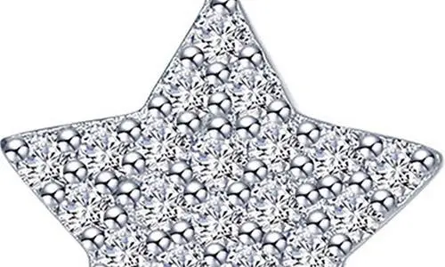 Lafonn Star Pavé Simulated Diamond Charm