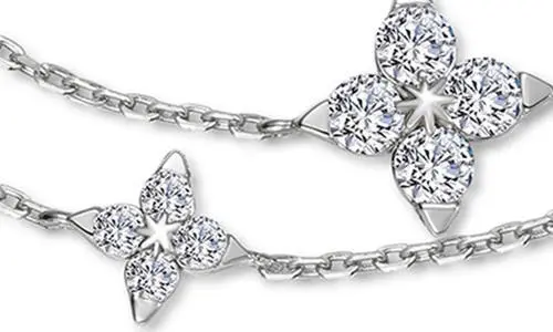 Lafonn Trillium Simulated Diamond Station Bracelet - Silver
