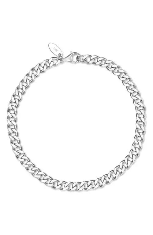 Lafonn Large Cleo Cuban Bracelet - Silver