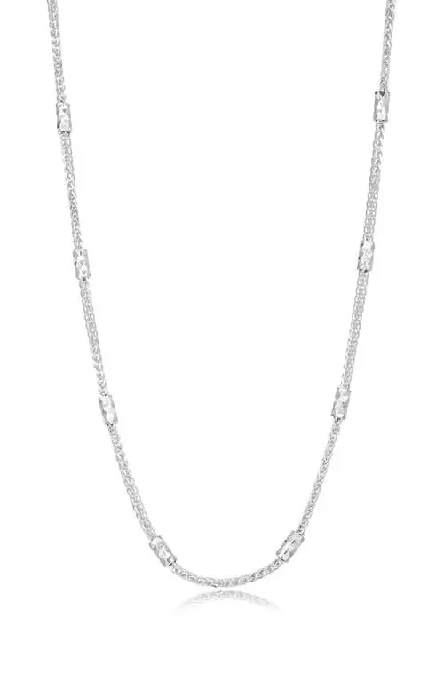 Lafonn Winnie Chain Necklace - Silver