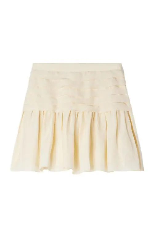 Sandro Short Pleated Skirt