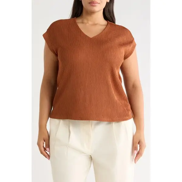 Anne Klein Crinkle Top