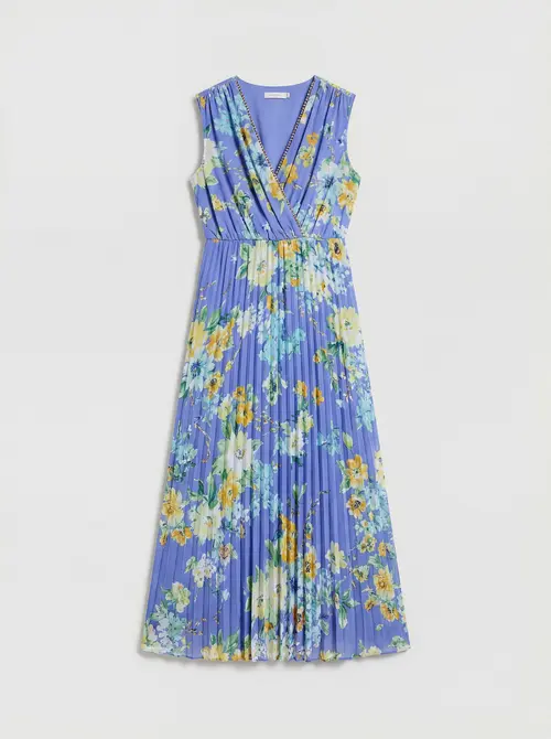 OASIS Petite Occasion Wrap Maxi Dress