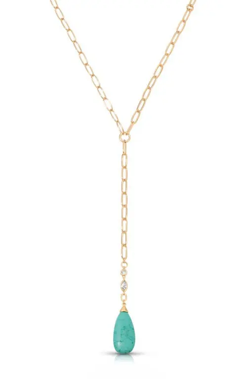 Ettika Teardrop Y-necklace