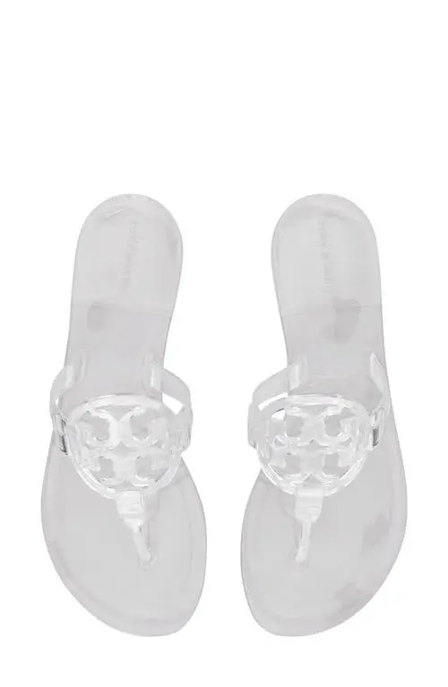 Tory Burch Miller Jelly Flip Flop - Clear