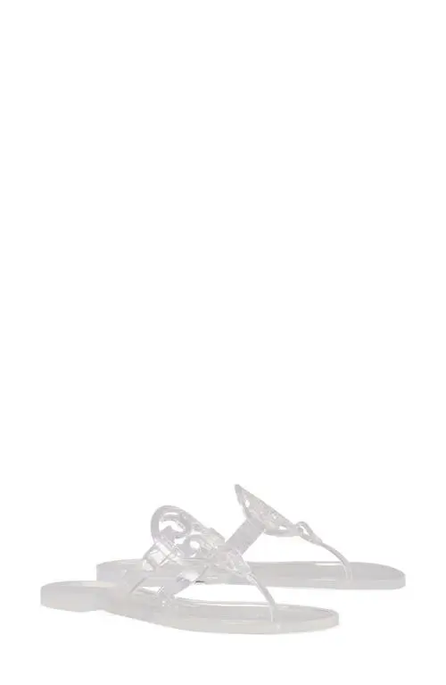 Tory Burch Miller Jelly Flip Flop - Clear