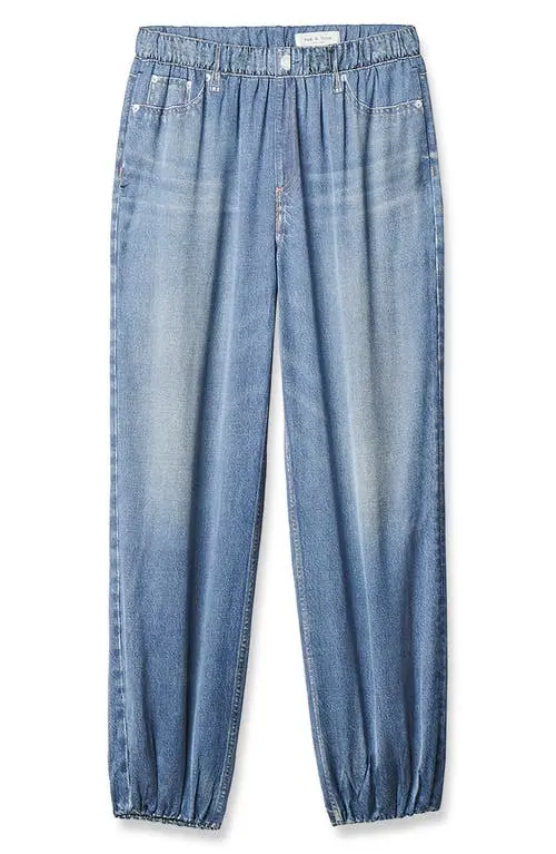 Rag & Bone Rb Miramar Satin Pull-on Bubble Pants